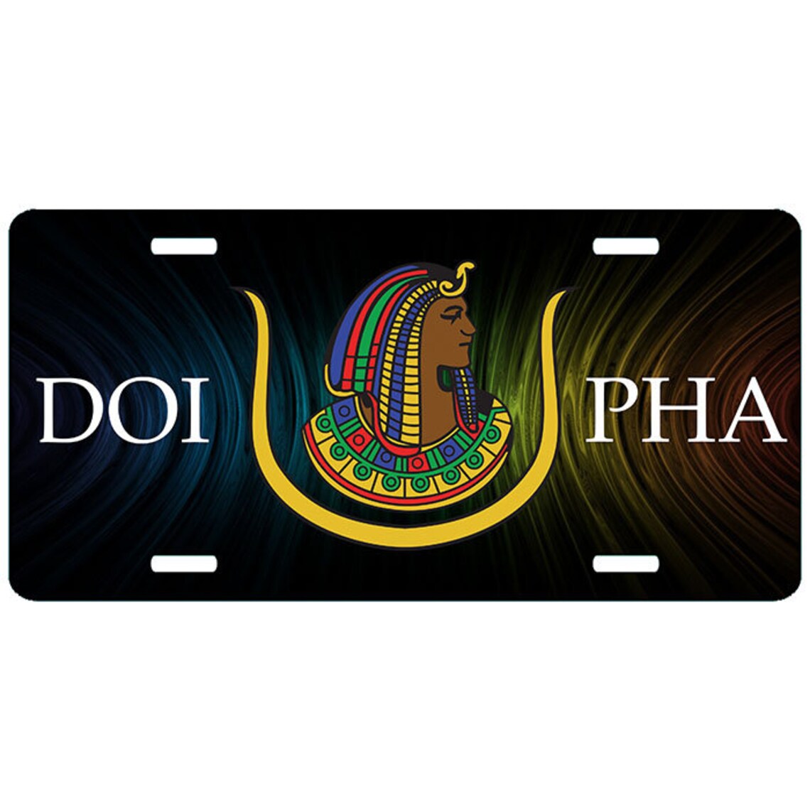 PHA Daughters of Isis DOI License Plate Prince Hall OES Truck Auto Car ...