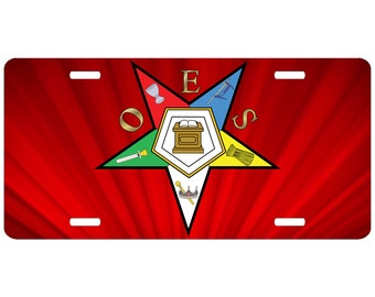 Eastern Star License Plate - Etsy