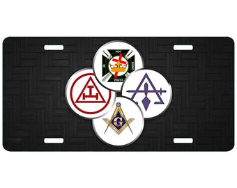 Masonic Car Tag - Etsy
