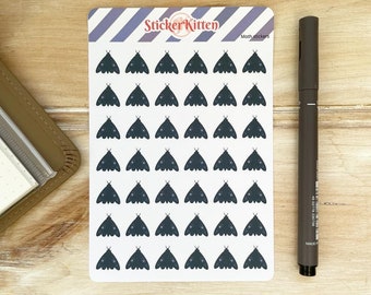 Green and Yellow Moth Stickers, Entomology Butterfly Insects Junk ...