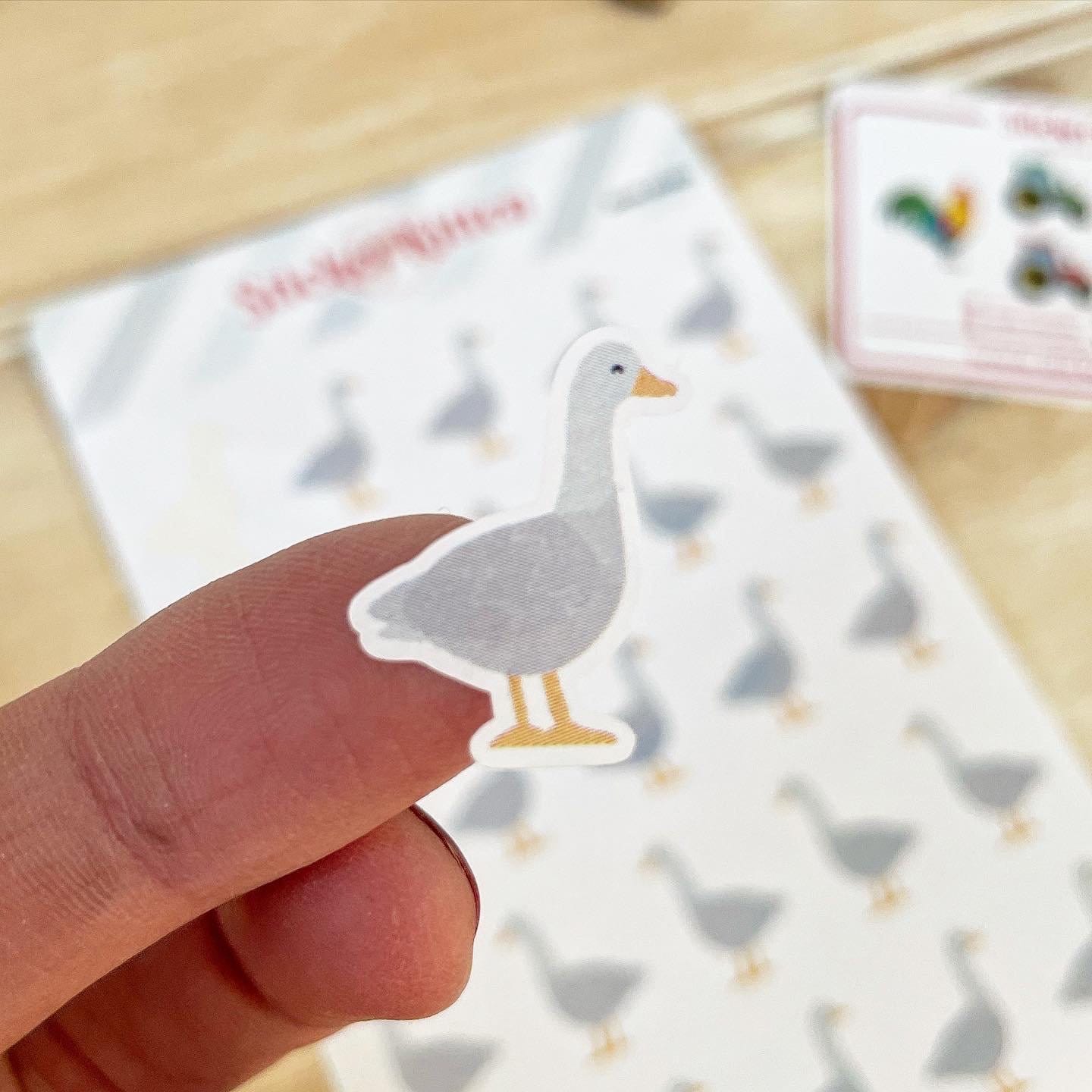 Goose Stickers Cute Farmyard Geese Planner Stickers by | Etsy