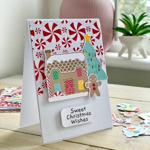 Gingerbread Christmas Papercraft Bundle – Christmas Craft Kit With 6x6 ...