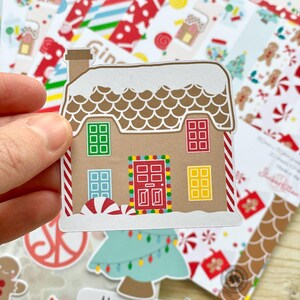 Gingerbread Christmas Papercraft Bundle – Christmas Craft Kit With 6x6 ...