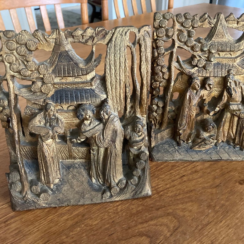 Chinese Bookends - Etsy