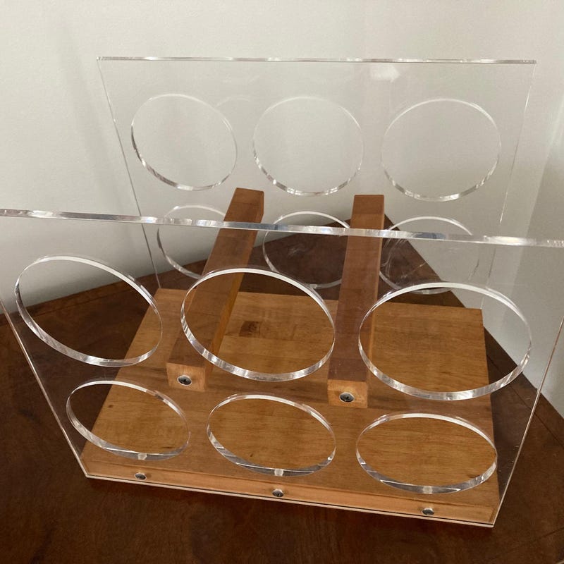 Acrylic Wine Rack - Etsy