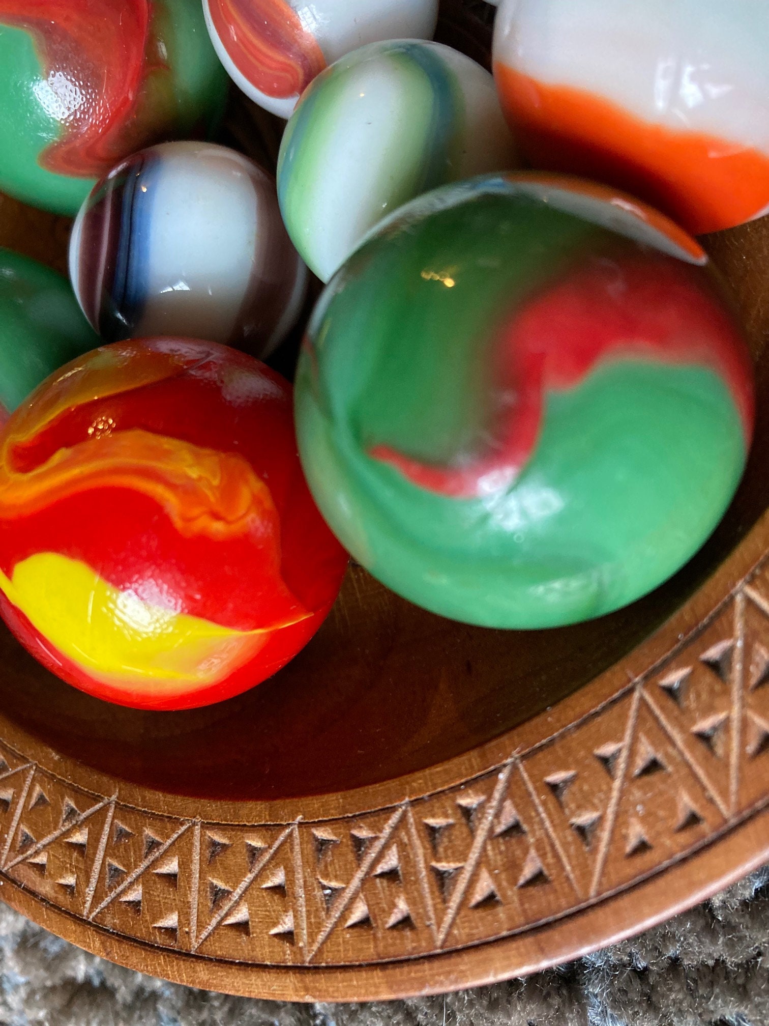 Vintage Transitional Marbles/collectible Marbles Old Boulders - Etsy