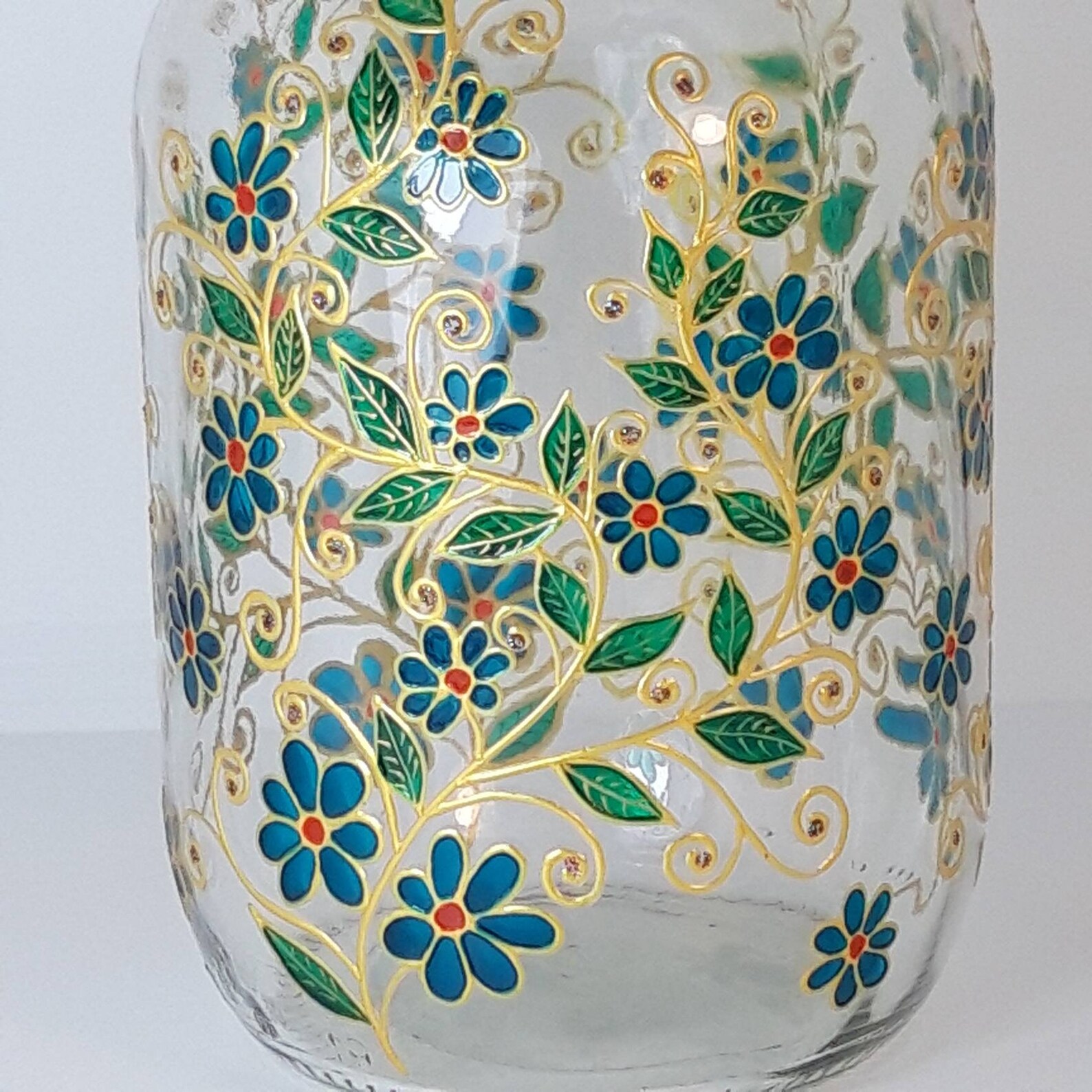 Personalized Big Coin Bank Hand Painted Flower Bank Gift - Etsy