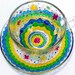Rainbow Tea Cup and Saucer Set Hand Painted Gifts - Etsy