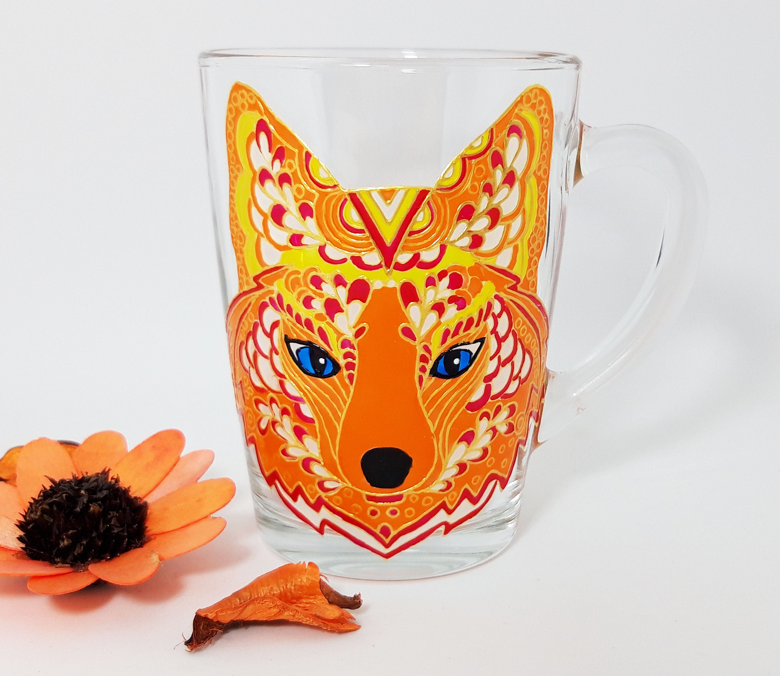 Fox Mug Personalized Gifts for Fox Lovers Coffee Mugs Fox | Etsy
