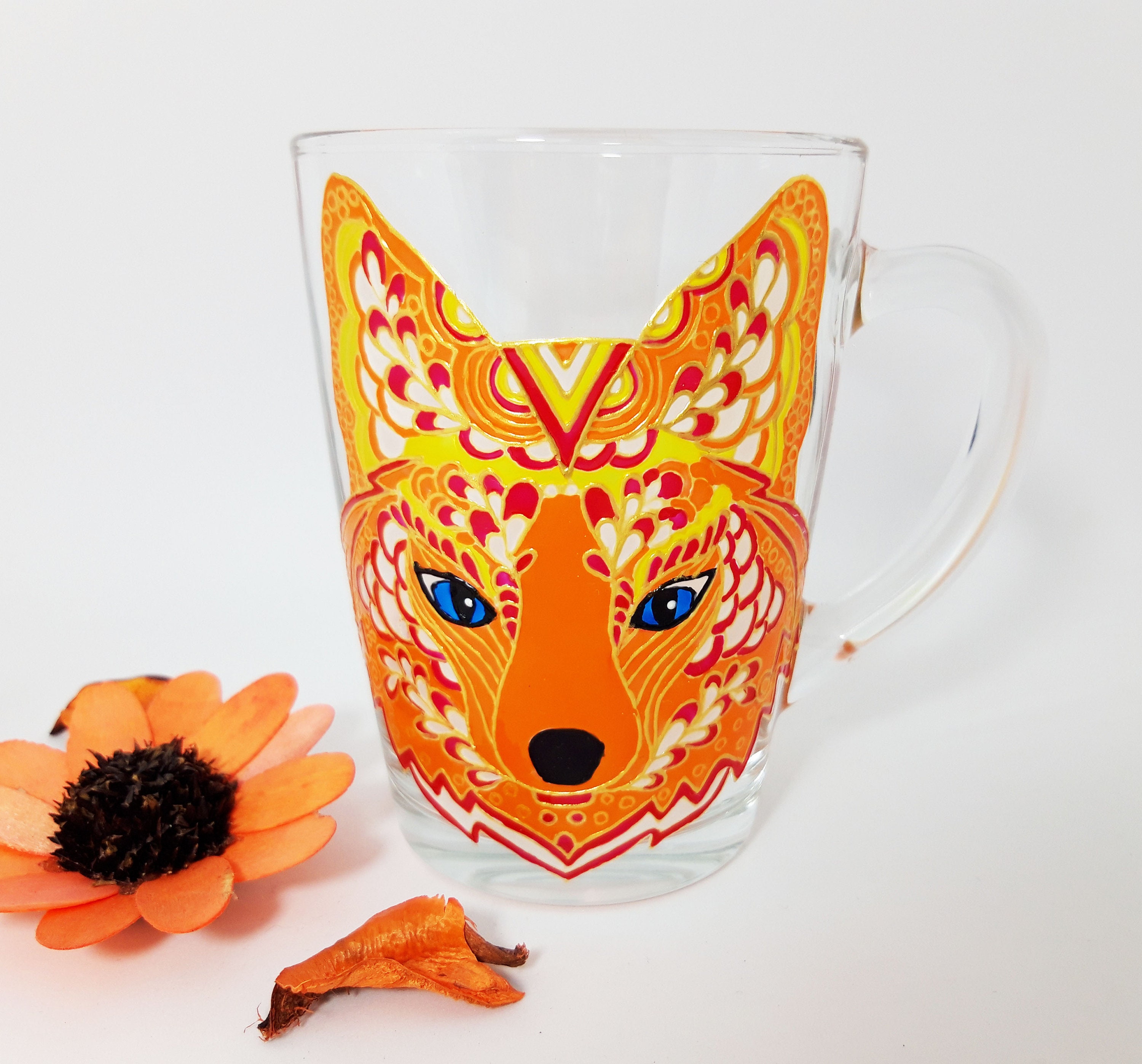 Fox Mug Personalized Gifts for Fox Lovers Coffee Mugs Fox | Etsy