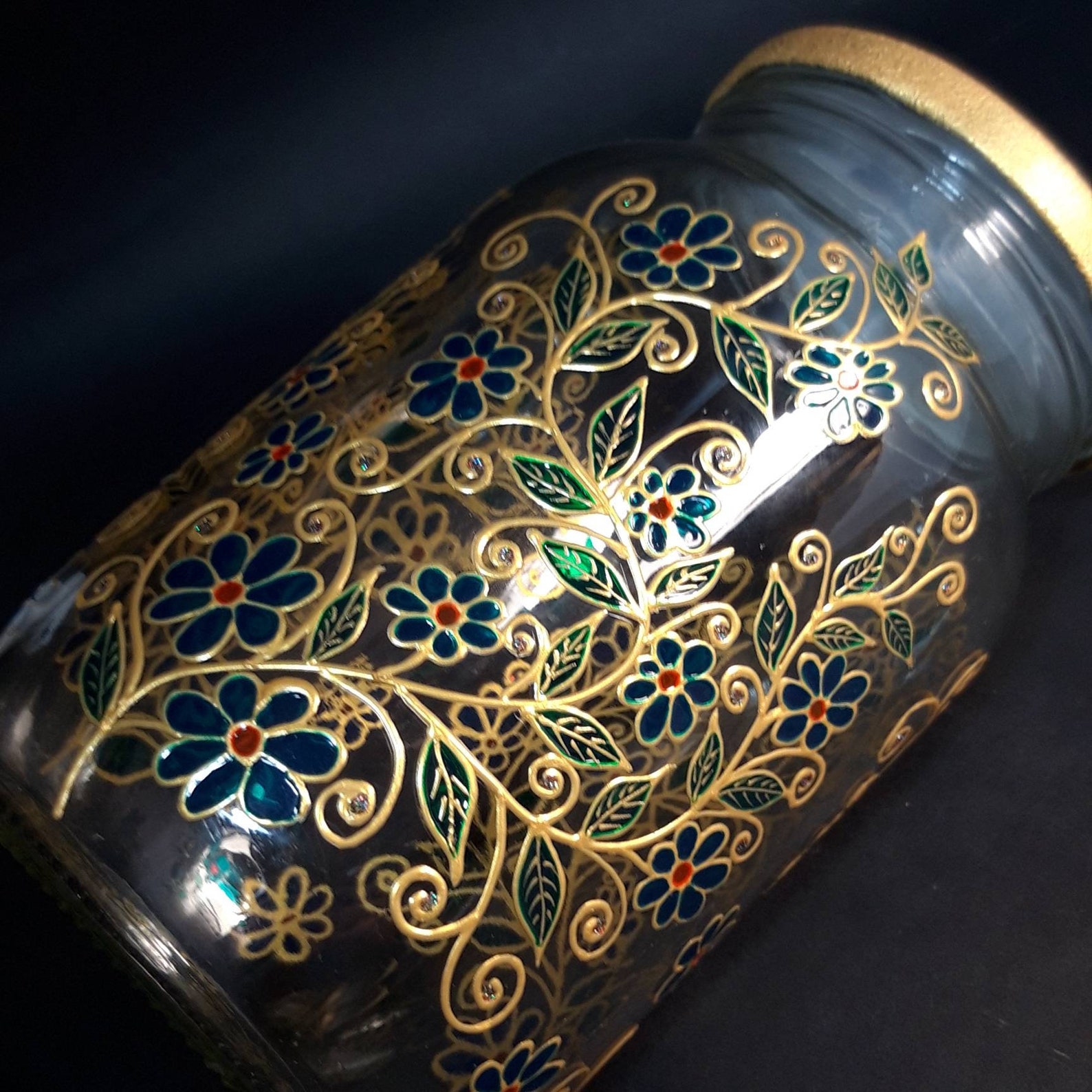 Personalized Big Coin Bank Hand Painted Flower Bank Gift - Etsy