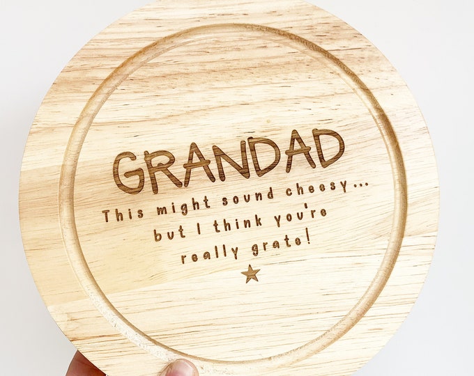 Personalised Age Only Matters If Youre Cheese Cheese Board Set for Dad ...