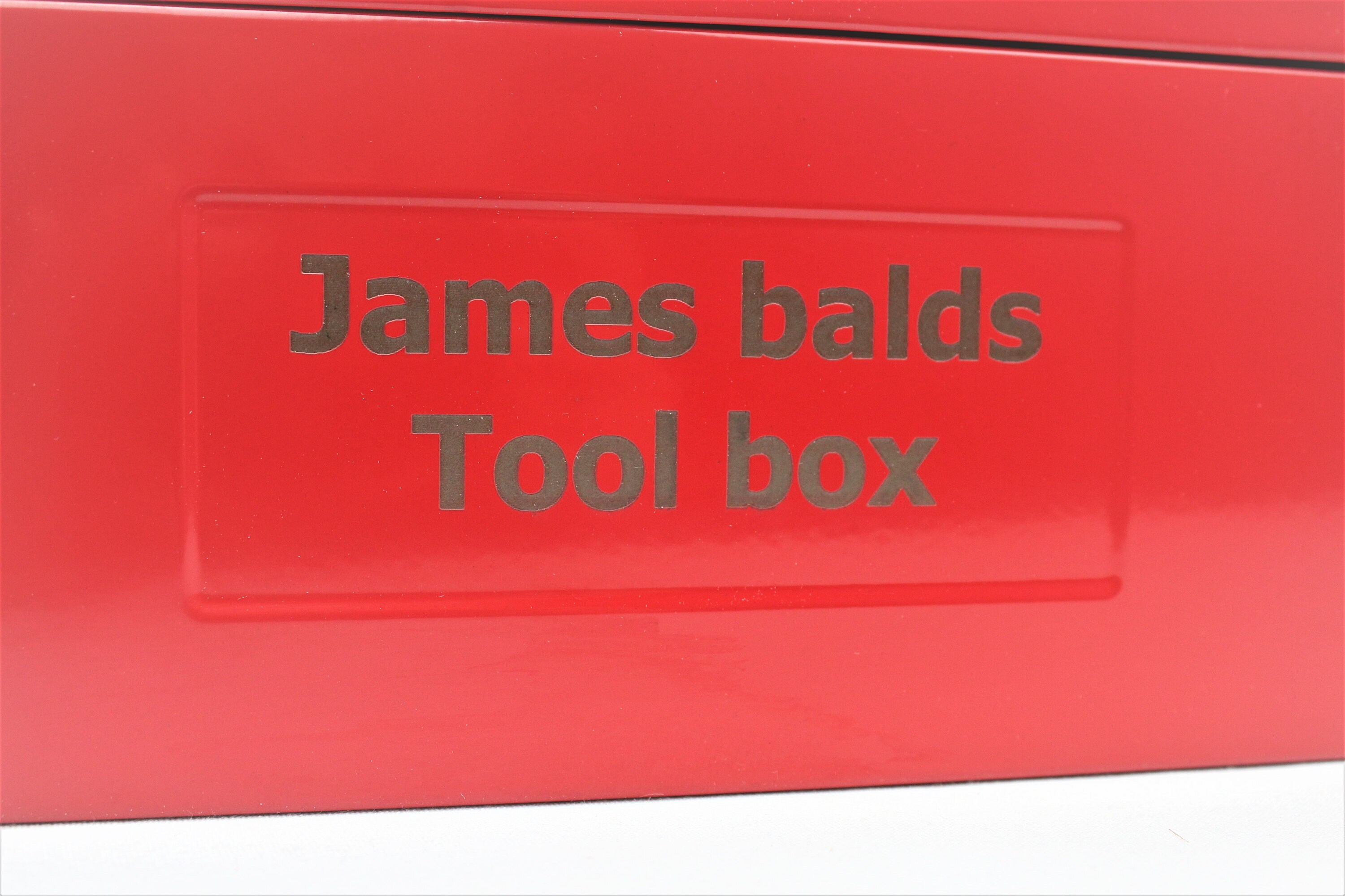 Personalised Toolbox, Red Tool Box, Toolbox, Gift Ideas for Him, Handy ...