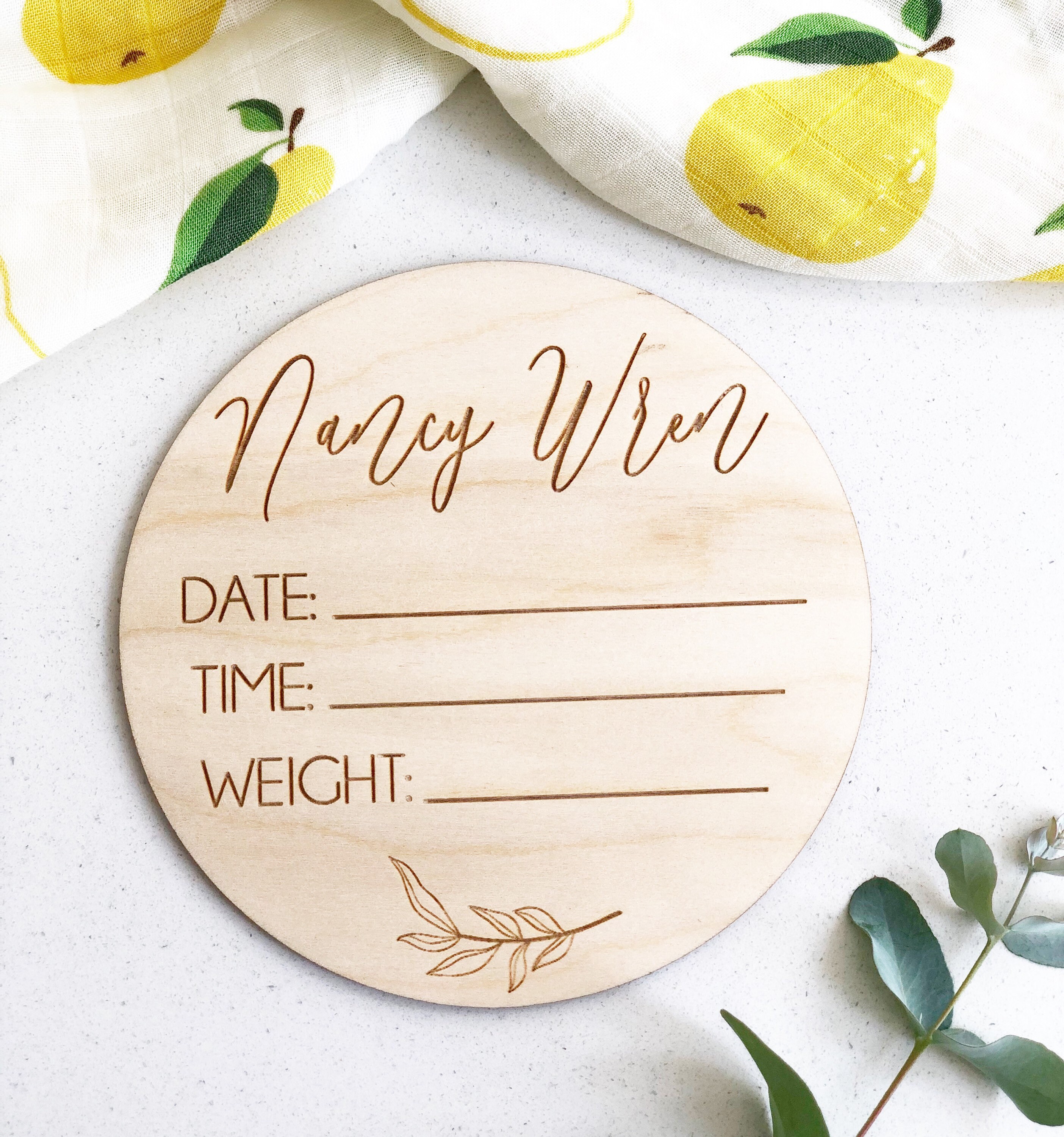 Hospital Welcome Sign Baby Unisex Baby Announcement Sign | Etsy