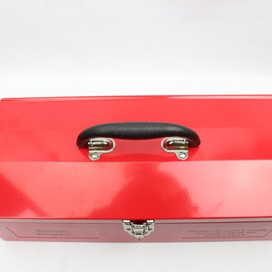 Personalised Toolbox, Red Tool Box, Toolbox, Gift Ideas for Him, Handy ...