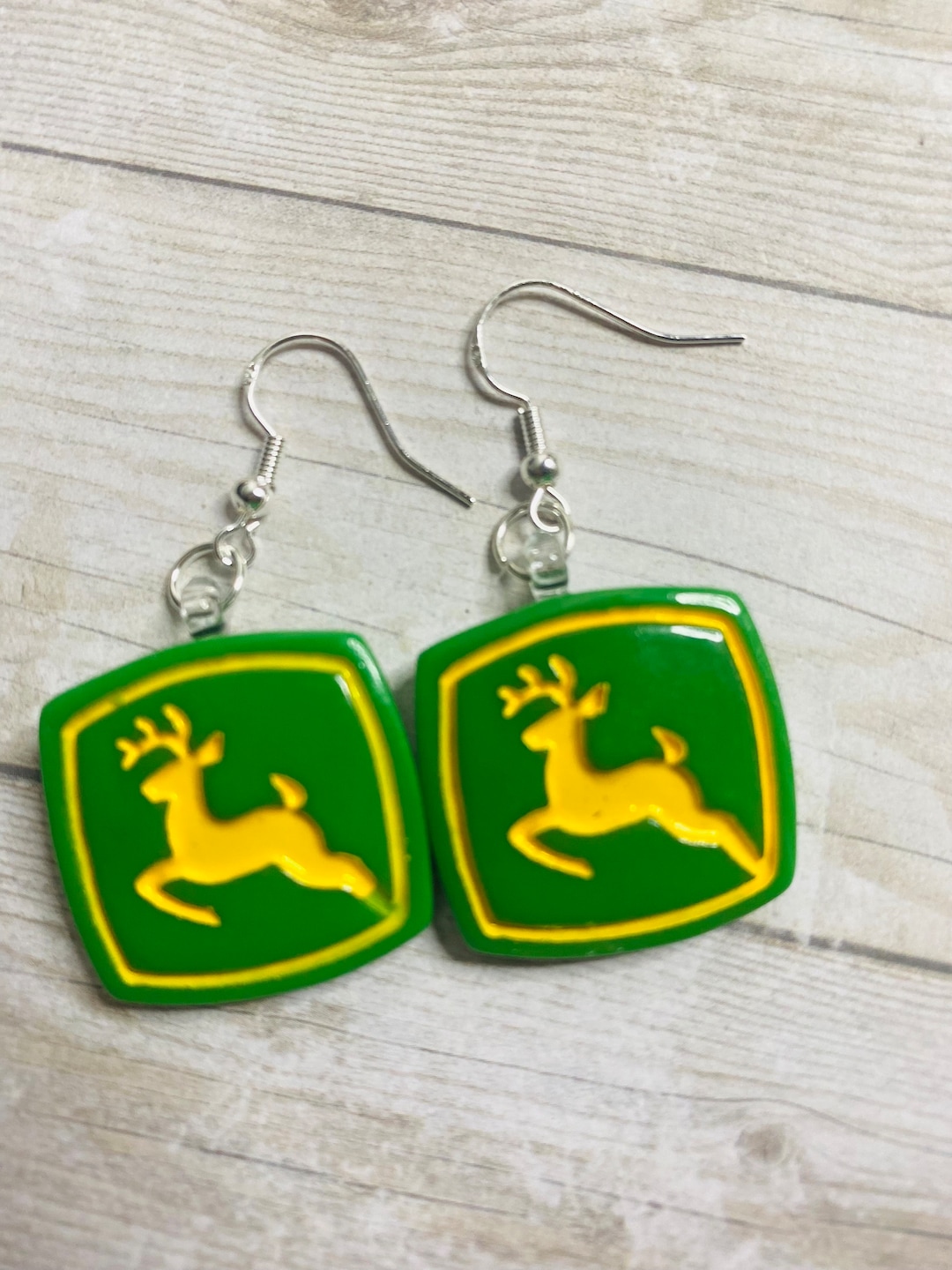 John Deere Country Girl Novelty Earrings hypoallergenic Light Weight - Etsy