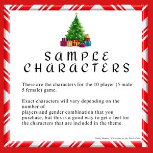 Christmas at the North Pole Murder Mystery Party Game, Family-friendly ...