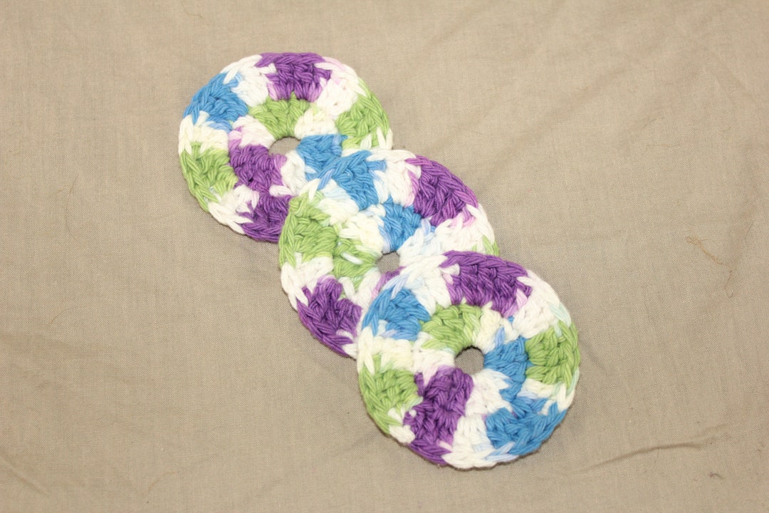 Small Round Face Cloths 100% Cotton - Etsy