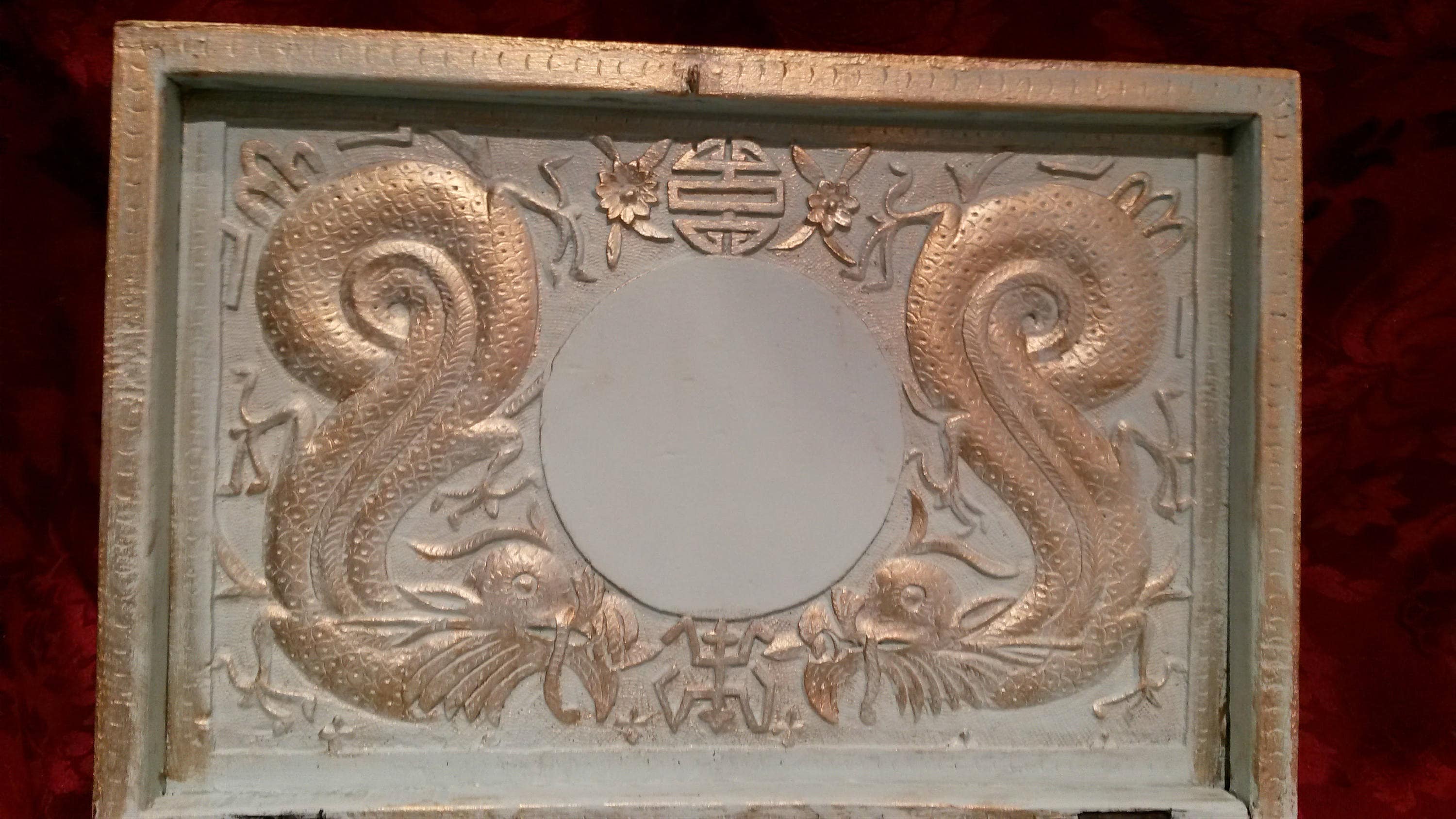 Antique Oriental Dragon Box.carved.antique Jewllery Box,circa 1860 ...