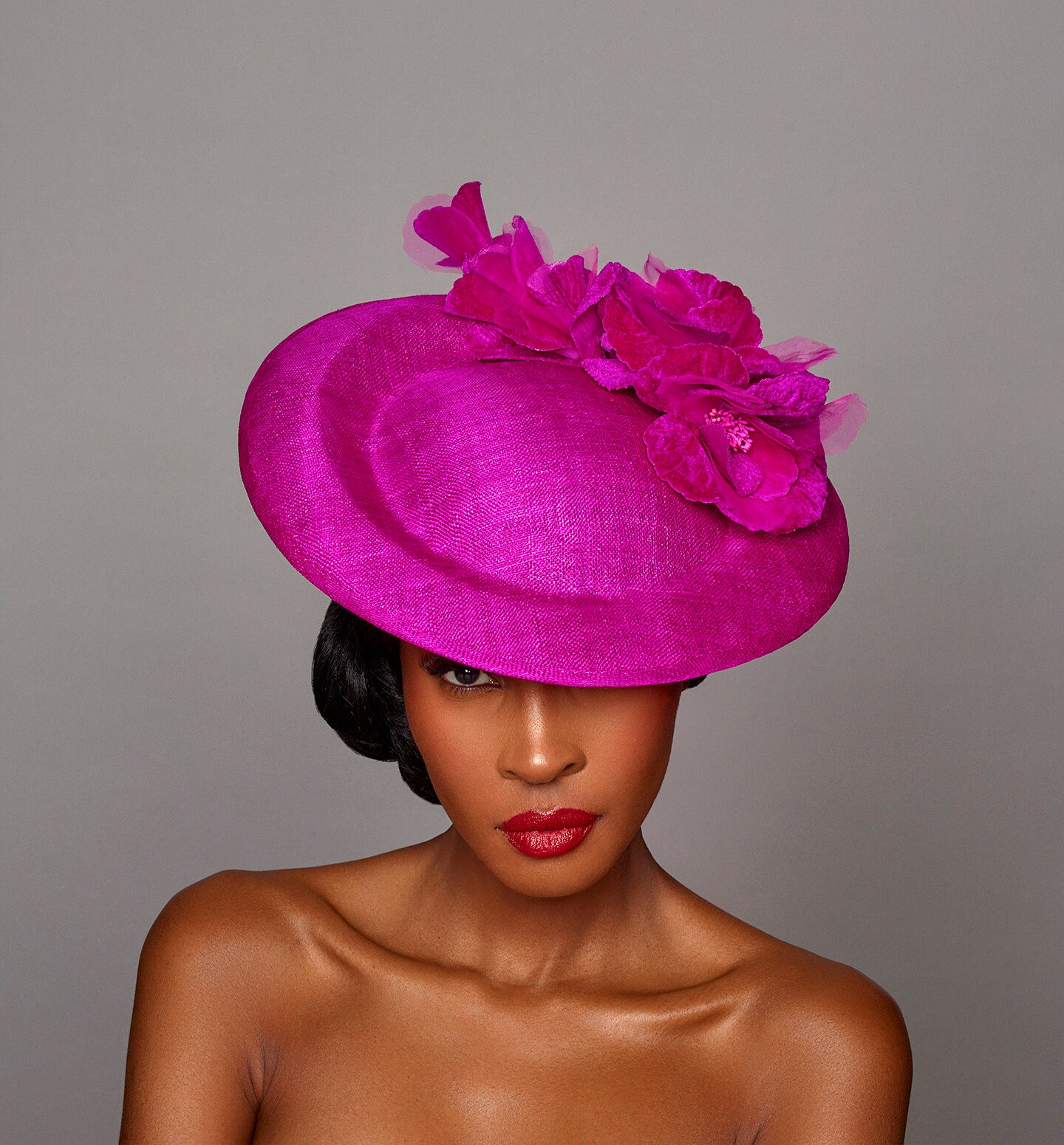 Blossom - Cerise Pink Fascinator. Ideal for Royal Ascot, Kentucky Derby ...