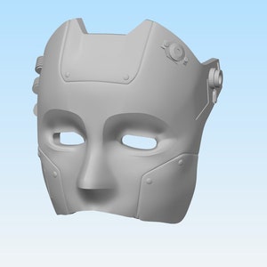 3D Printed Android Mask for Cosplay & Halloween Durable, Available in ...