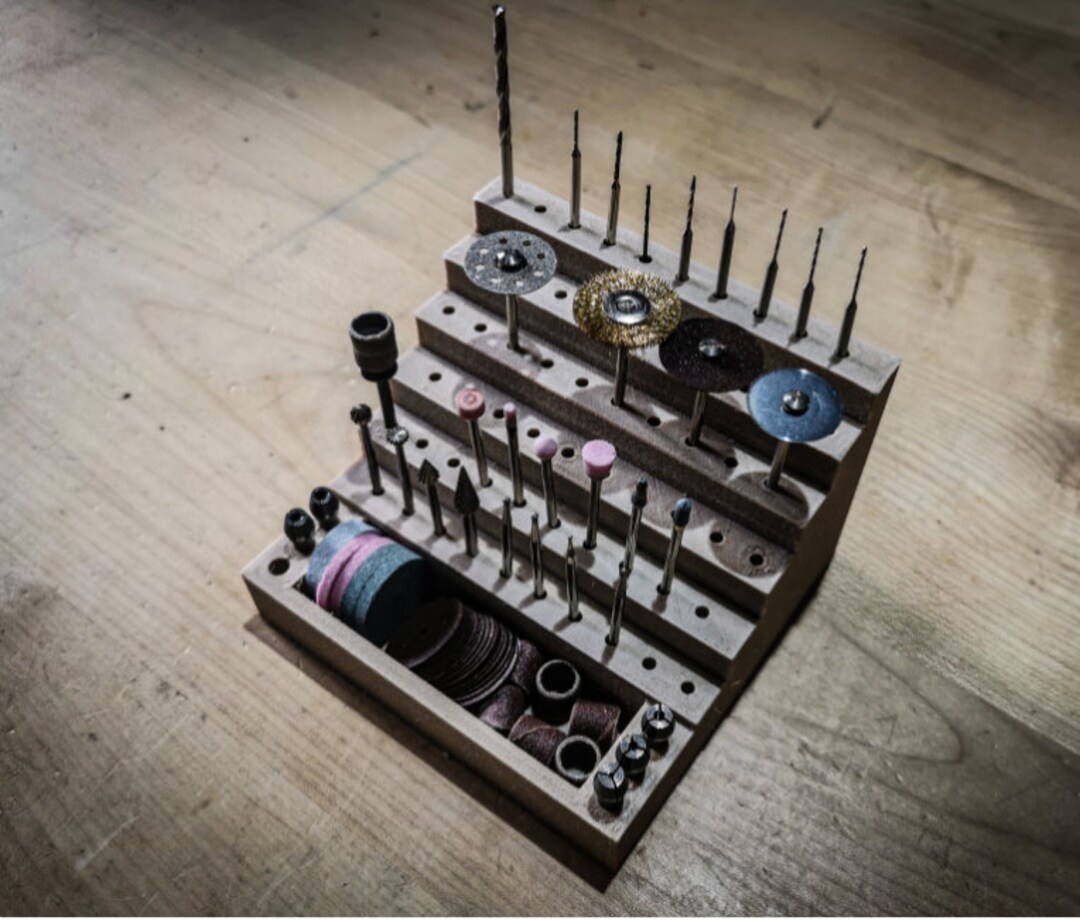Dremel Tool Holder | Dremel Proxxon Bit Organizer | 3d Printed | 3d ...