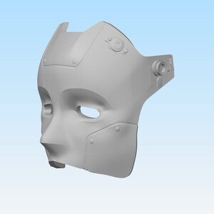 3D Printed Android Mask for Cosplay & Halloween Durable, Available in ...
