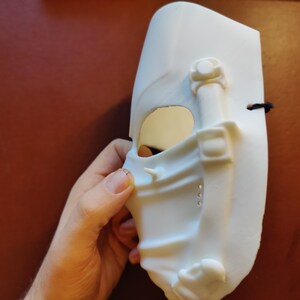 Nikto Mask | 3D Printed DIY Kit | 3 Colors: Black, Gray, White | Sturdy ...