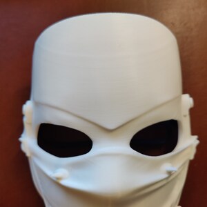 Nikto Mask | 3D Printed DIY Kit | 3 Colors: Black, Gray, White | Sturdy ...