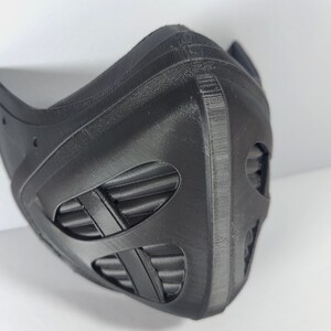 Dune Mask 3D Printed | Three Colors Available: Black, White, Gray ...