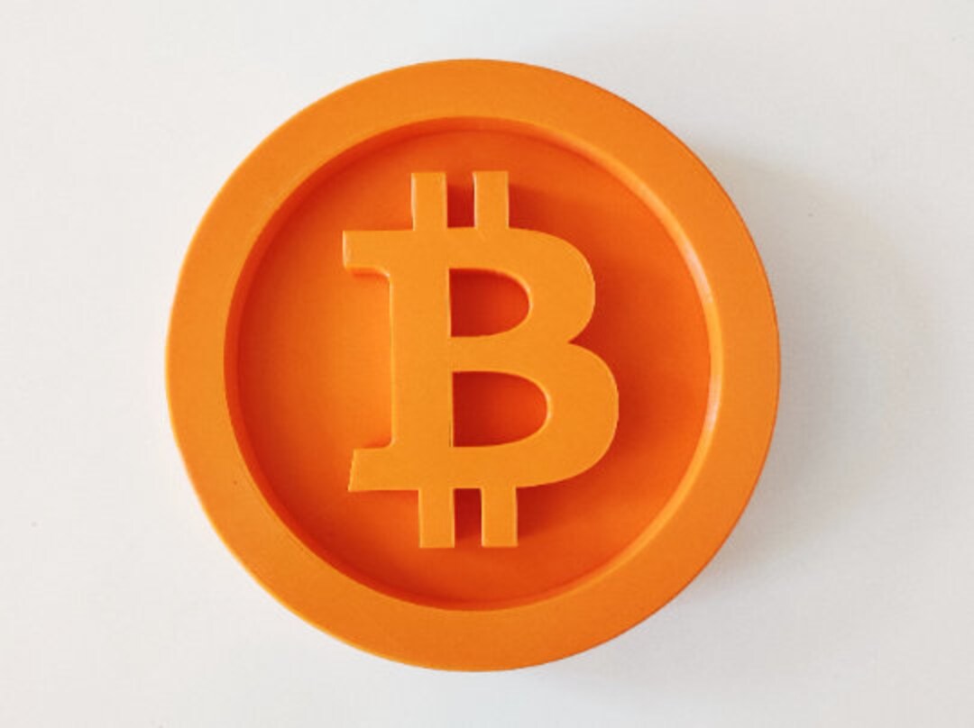 3D Printed Bitcoin Sign Perfect for Your Wall, Office Perfect Gift for ...