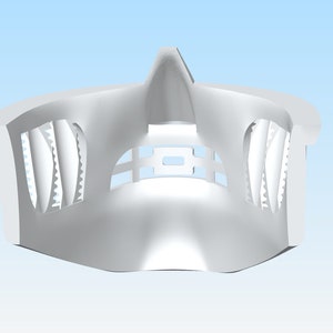 Dr. Doom Mask Dr Doom Half Mask 3D Printed Raw 3D Print 2 Sizes ...