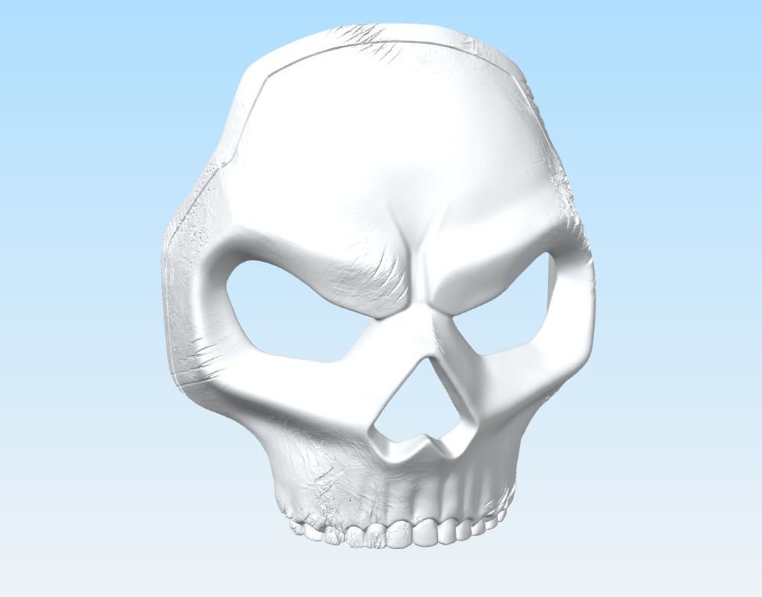 Ghost Mask 3d Printed Perfect for Your Next Cosplay 3 Colors Available ...