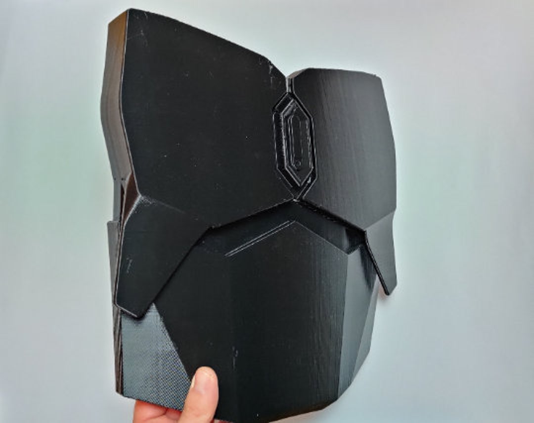 3D Printed Mandalorian Chest Plate DIY Kit for Cosplay Customizable ...