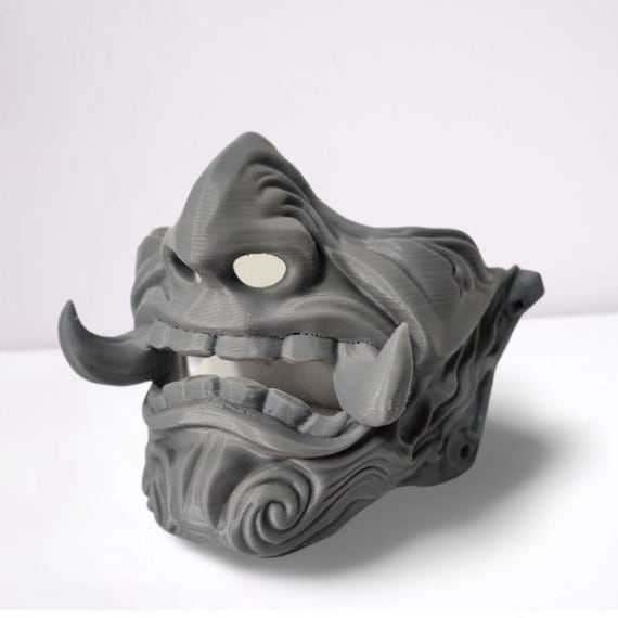 Samurai Mask the Perfect Mempo Mask for Your Cosplay Costume | Etsy