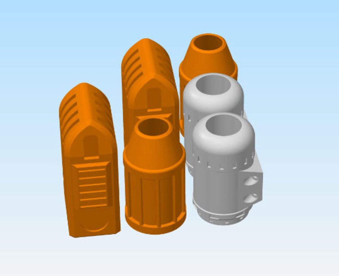 Guardians of the Galaxy Star Lord Boot Jets 3D Printed - Etsy