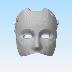 3D Printed Android Mask for Cosplay & Halloween Durable, Available in ...