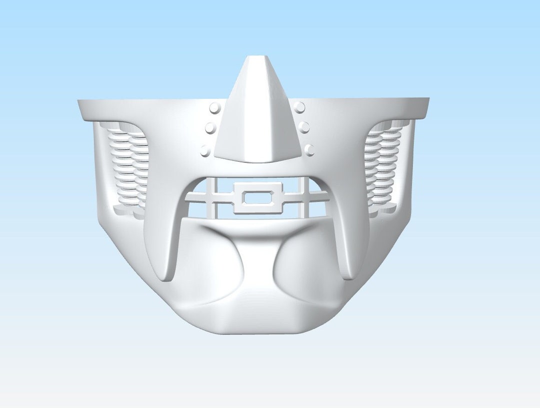 Dr. Doom Mask Dr Doom Half Mask 3D Printed Raw 3D Print 2 Sizes ...