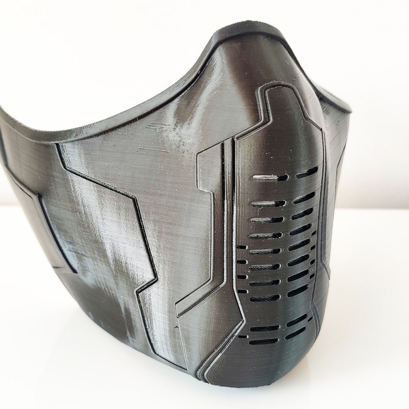 Winter Soldier Face Mask - Etsy