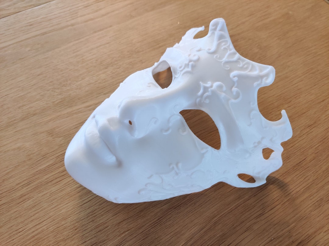 Venetian Mask DIY Kit for Adults, Unfinished White Mask for Painting ...