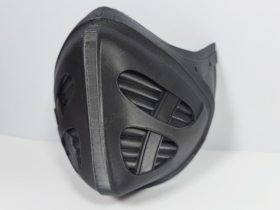 Dune Mask 3D Printed | Three Colors Available: Black, White, Gray ...