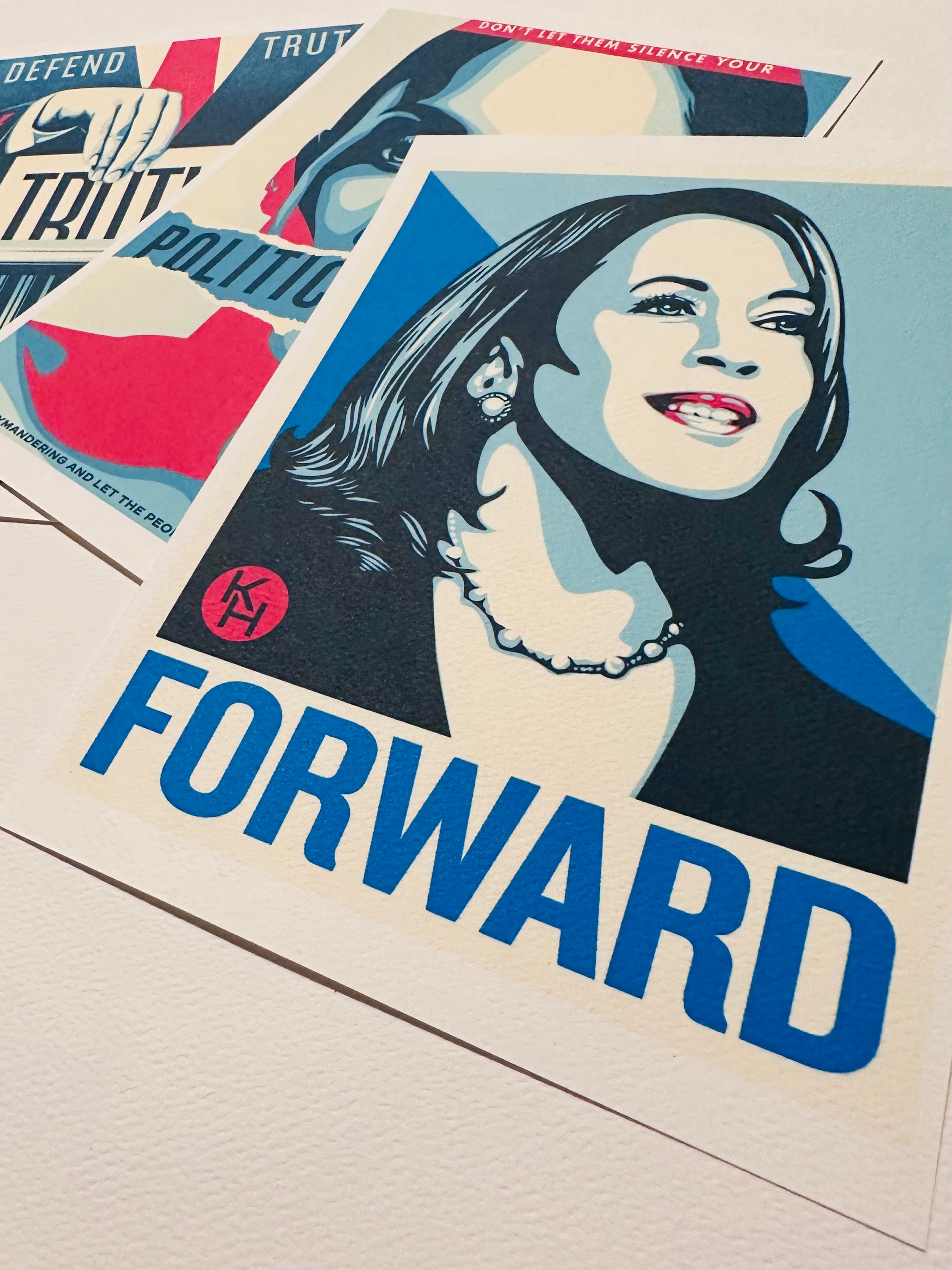 KAMALA HARRIS Campaign 2024 Art Posters - Etsy