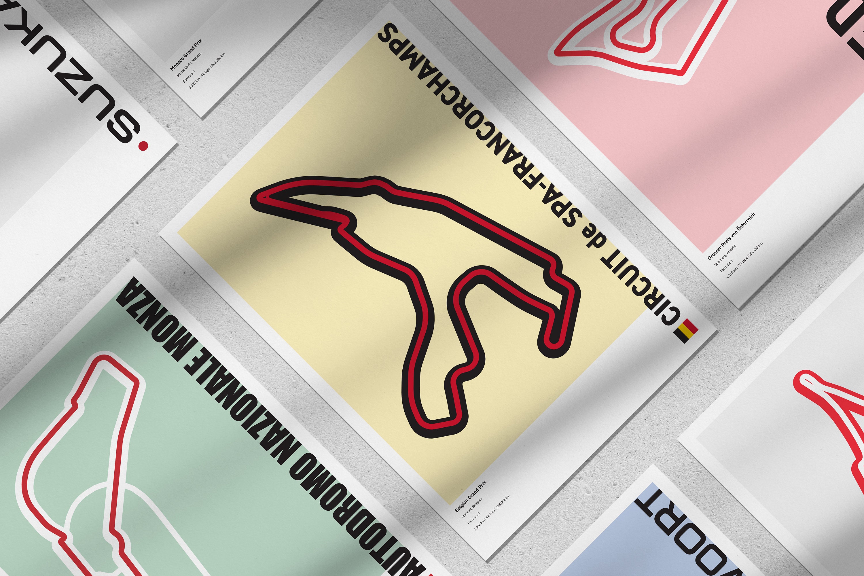 Circuit De Monaco - Formula One - Print - Etsy