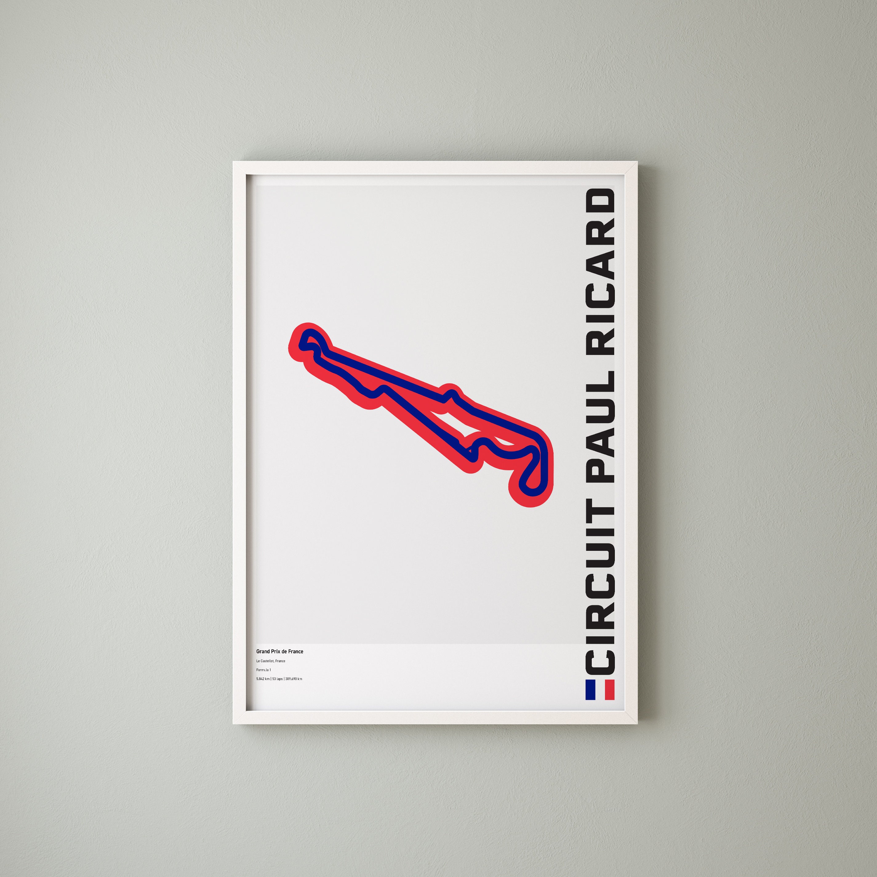 Circuit Paul Ricard - Formula One - Framed Print - Etsy