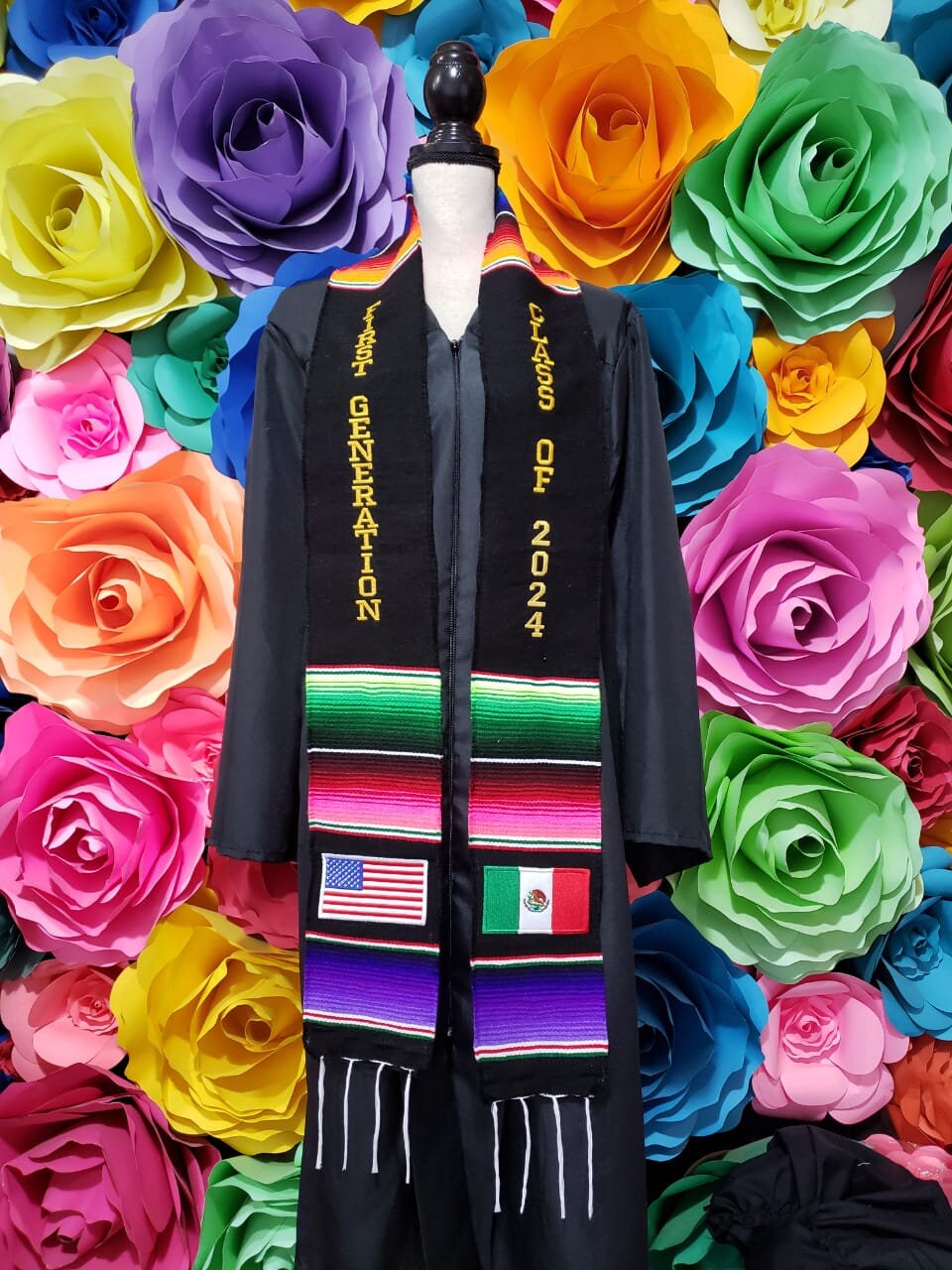 Mexican Zarape Class of 2024 Graduation Gift ONE Day SHIPPING ...