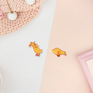 Duck & Goose Sticker Sheet Pack | Vegan Friendly Gloss Vinyl Outdoor ...