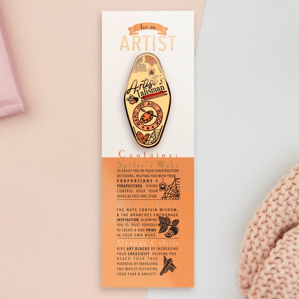 Artist Enamel Pin - Etsy