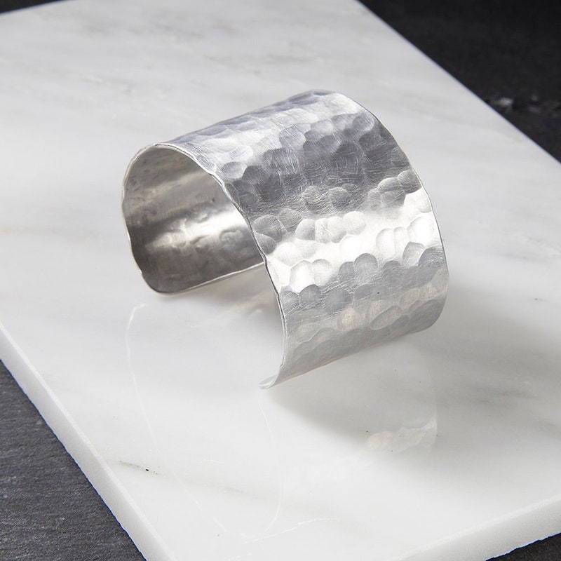 Silver Arm Cuff - Etsy