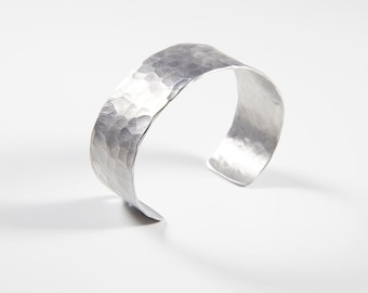 Black Arm Cuff, Open Arm Cuff, Aluminium Bracelet, Narrow Bracelet ...