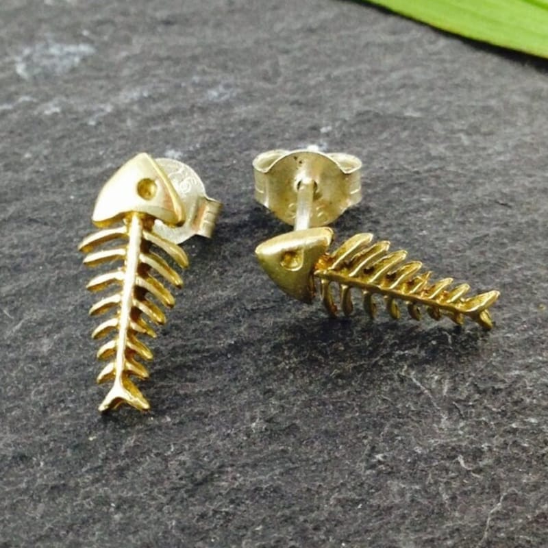 Bone Earrings - Etsy